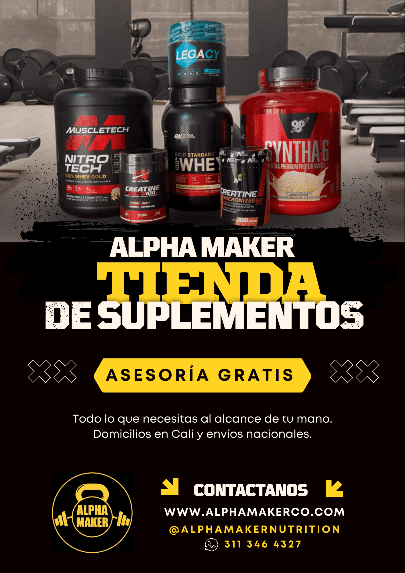Alpha Maker #1 en Suplementos Deportivos